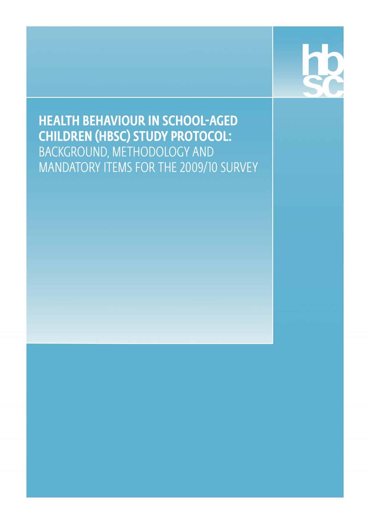 Survey protocols | HBSC study
